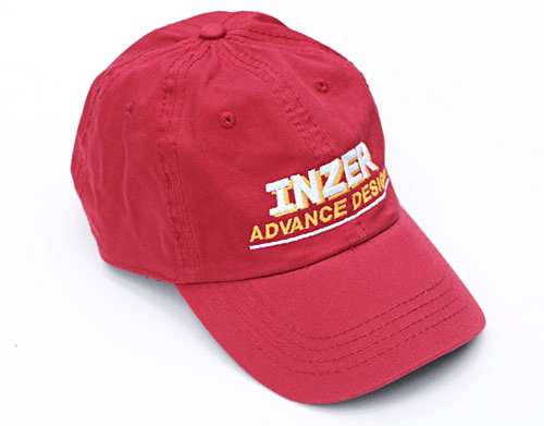 Red Logo Cap – Inzer Advance Designs